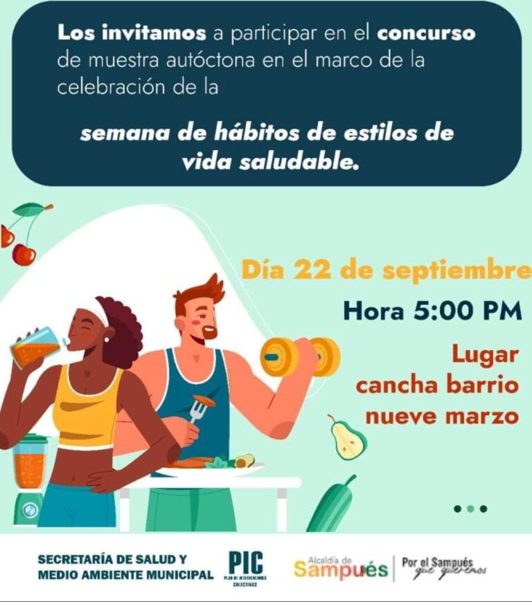 Hábitos saludables – Centro De Salud E.S.E Sampues